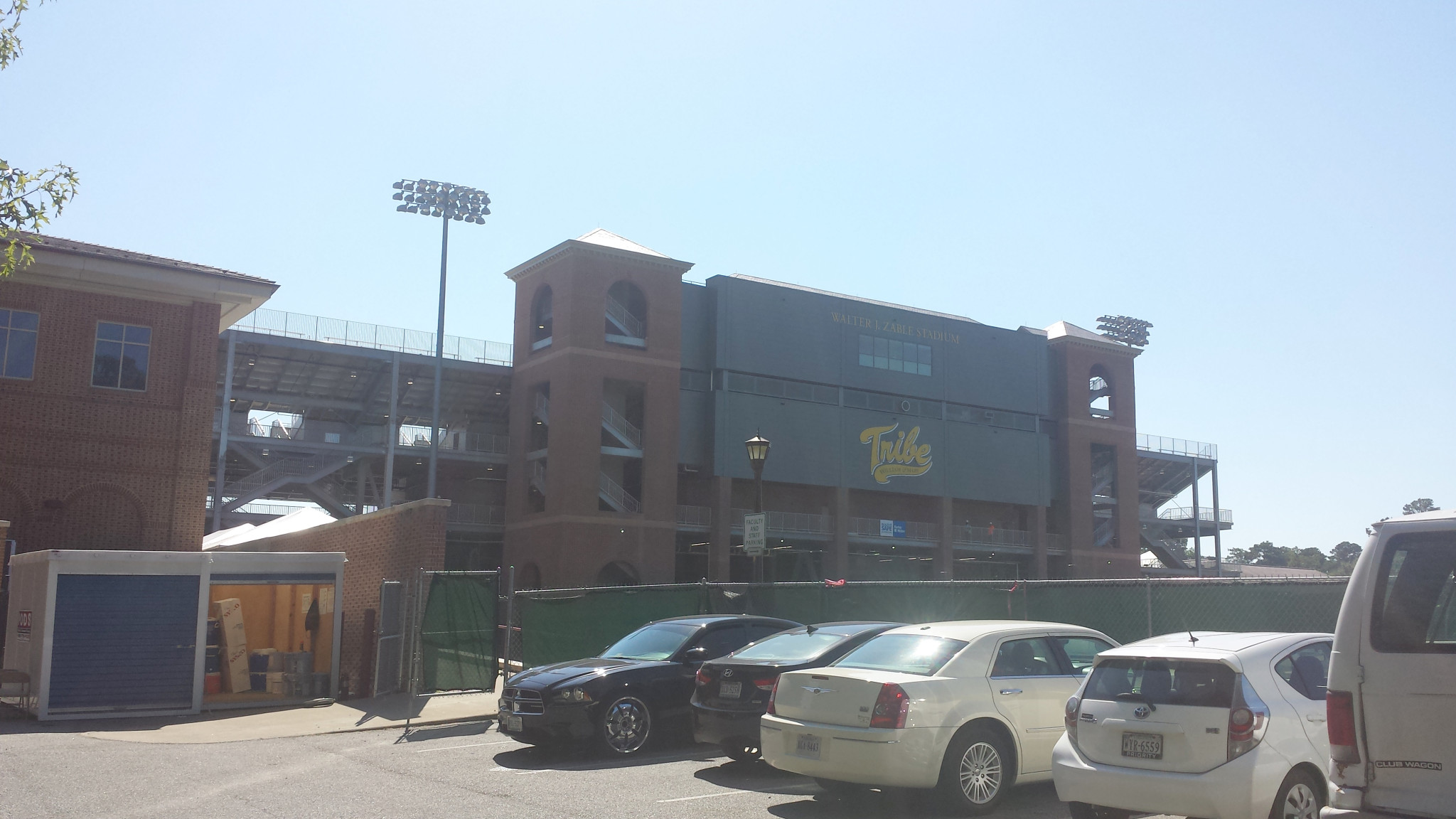 Football: Zable Stadium nears completion - Flat Hat News