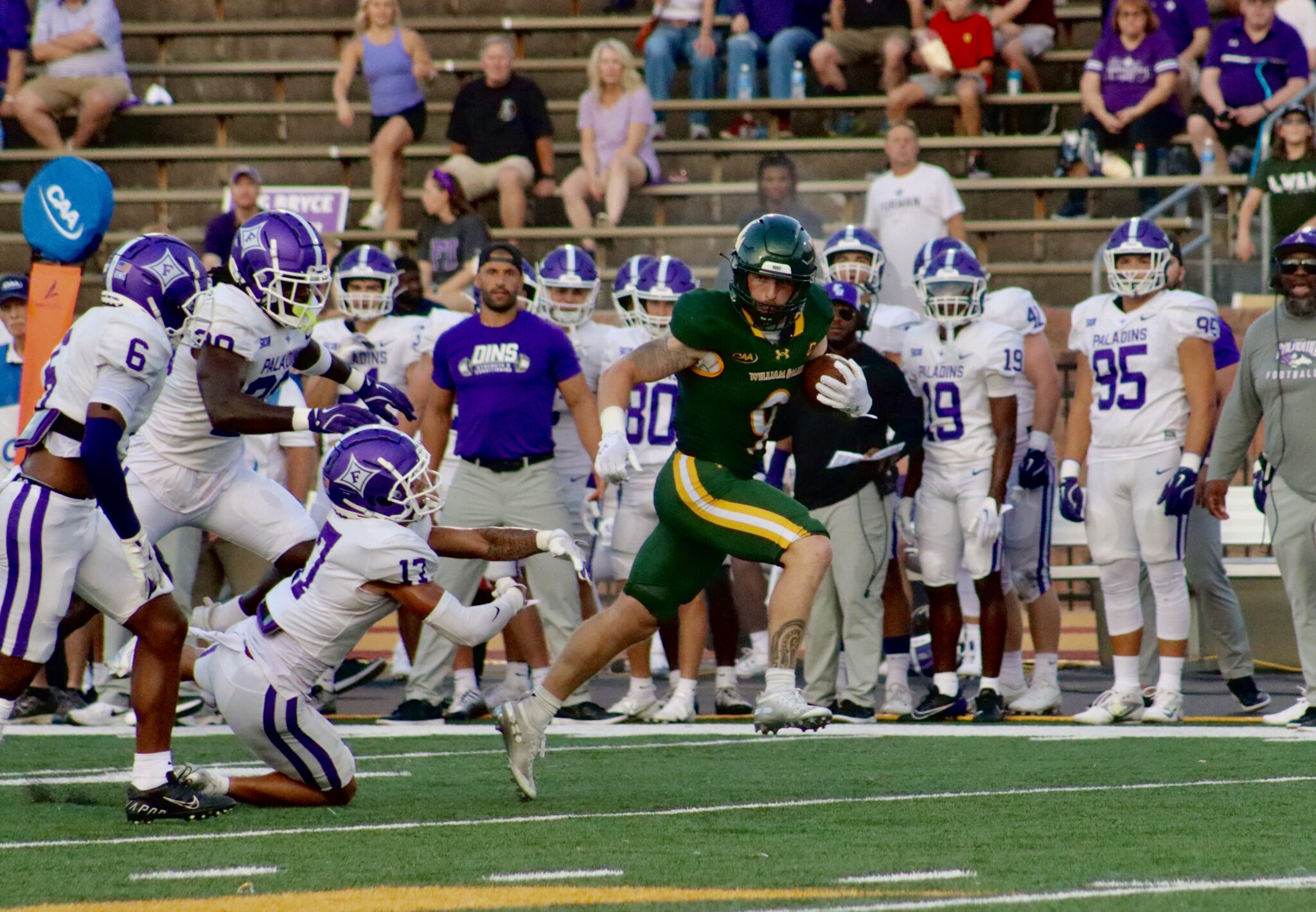 Tribe head coach Mike London previews Furman - Flat Hat News